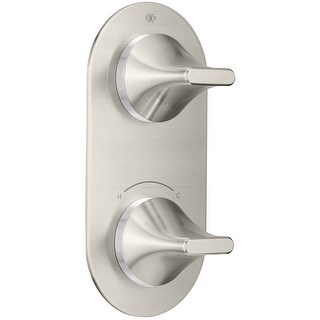 DXV DXV Modulus Dual Function Thermostatic Valve Trim Only with Double ...