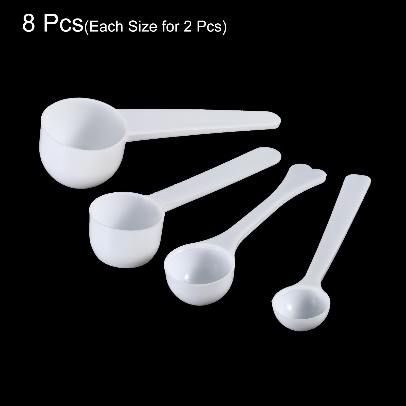 plastic measuring spoons sizes
