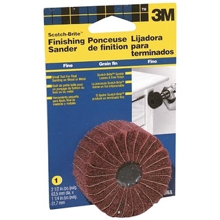 3M 9416 Scotch-Brite Finishing Sander 2-1/2", Fine Grit - Bed Bath ...