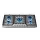 Recessed Gas Stove Cooktop in Stainless Steel with 5 Sealed Burners ...