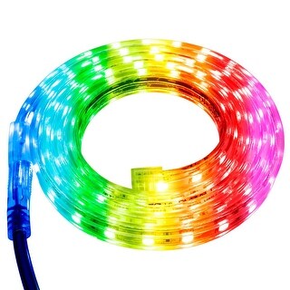 RGB Color Changing LED Strip Light, 120 Volt - High Output-SMD 5050 ...