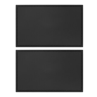 Solid Black Flag Blank Patch, Patches DIY Flags for Clothing/Hats ...