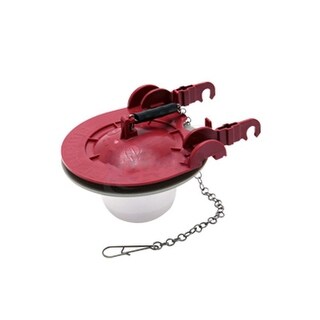 Round Red Universal Flapper Rubber American Imaginations - Bed Bath ...