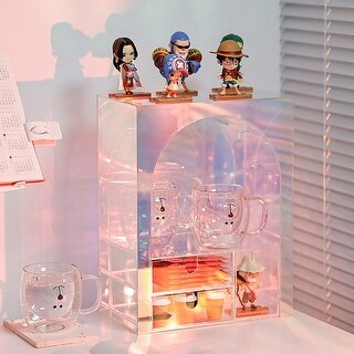 Modern Acrylic Organizer Candle display holder Rack - Blue - Bed Bath ...