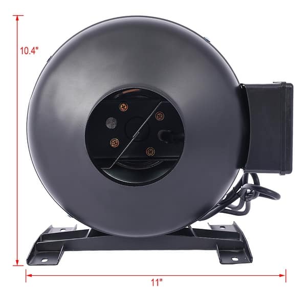 Vent Blower Duct Inline Ventilation Fan 4-Inch Air Circulation Vent ...