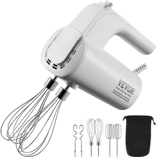 VEVOR Digital Electric Hand Mixer,Portable Electric Handheld Mixer ...