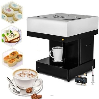 Coffee Printer Machine 10-20 S/Cup DIY Design Food 3D Latte Art Maker ...