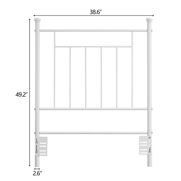Simple Iron Round Tube Upper and Lower Horizontal Tube Middle Vertical ...