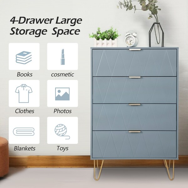 Loft studio 4 drawer chest store