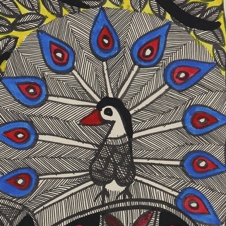Handmade Glorious Union Madhubani painting (India) - Bed Bath & Beyond ...