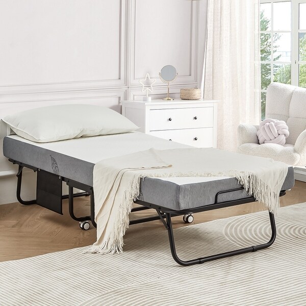 Fold up guest bed single store