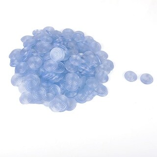 Office Furniture Rubber Round Glass Table Non Slip Dash Mat Pads 80pcs ...