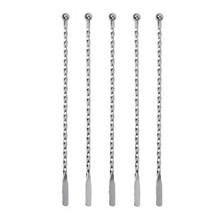 HIC Bar Swizzle Stick Set, Set of 5 - Bed Bath & Beyond - 39190551