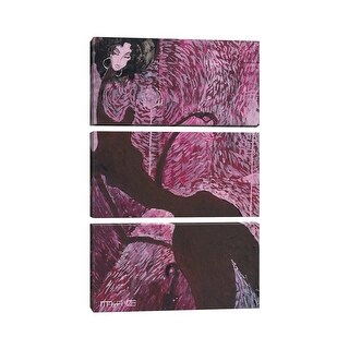 iCanvas "Red Lights" by Maya Manolova 3-Piece Canvas Wall Art Set - Bed ...