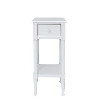 HomCom Wood X-side End Table - 15.5"L X 12"W X 22"H - On Sale - Bed ...