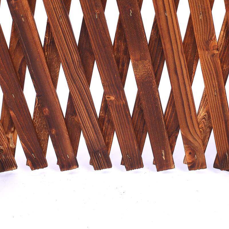 Scalable instant wooden fence - On Sale - Bed Bath & Beyond - 37522933