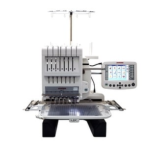 Janome MB-7 Embroidery Machine with Exclusive Bonus Bundle - Bed Bath ...
