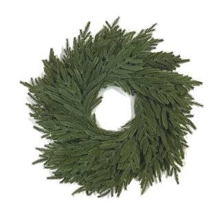 Green Pine Boughs Wreath - Bed Bath & Beyond - 42456258