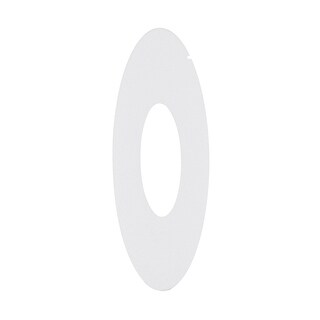 Scope - Oval Faceplate c/w 1.2W LED w lens white - Bed Bath & Beyond ...