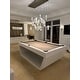 The Sofia Modern Slate Pool Table By White Billiards - Bed Bath ...