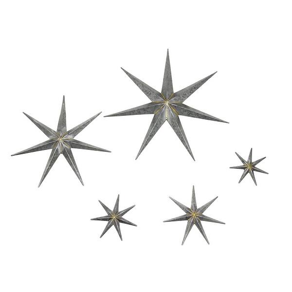 Brewster FWAX9066A Habitat Gretchen Star Metal Wall Sculpture - Set of ...