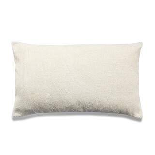 Cream Rectangular With Microgel Feather-Like Insert Pillow - Bed Bath ...