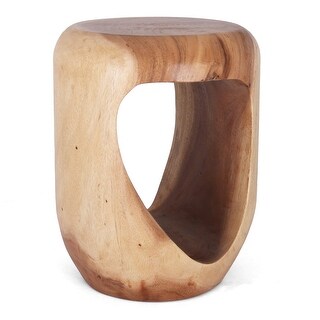 Naples Hand Carved End Table - Bed Bath & Beyond - 41465620