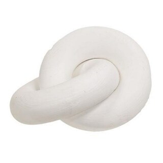 White Wooden Decor Knot - Bed Bath & Beyond - 39004081