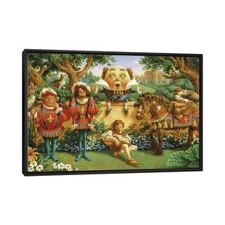 iCanvas "Humpty Dumpty & Friends" by Corbert Gauthier Framed - Bed Bath ...