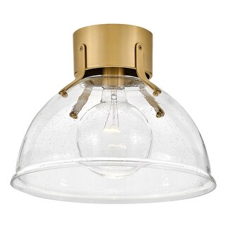Hinkley Lighting 3481-CS Argo 13" Wide Semi-Flush Ceiling Fixture with ...