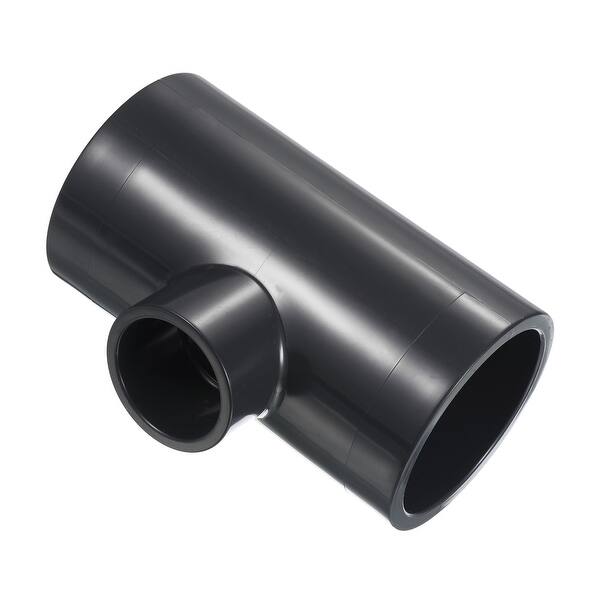 UPVC 2-1/2" to 1-1/4" Reducing Tee Pipe Fitting T Shape Socket ...