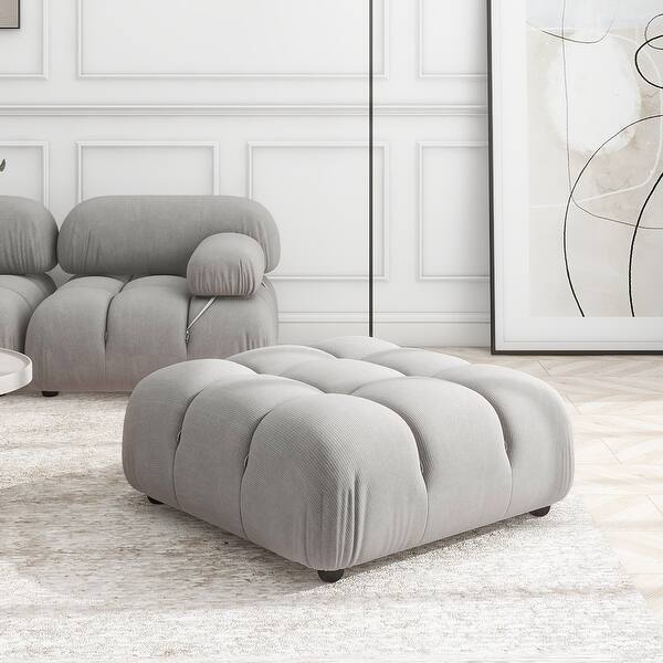 Marcel 36" Bubble Modular Modern Cocktail Ottoman - Bed Bath & Beyond ...