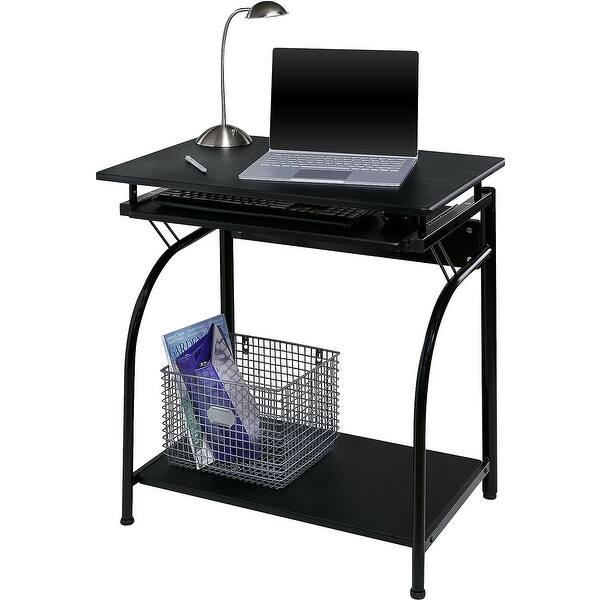 Computer Desk with Pullout Keyboard Tray - Bed Bath & Beyond - 40131697