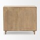Tucker Light Brown Solid Wood Accent Cabinet - Bed Bath & Beyond - 38110420