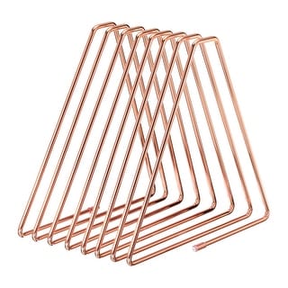 Metal Desktop Triangle File Holder Organizer Vinyl Record Holder Rose ...