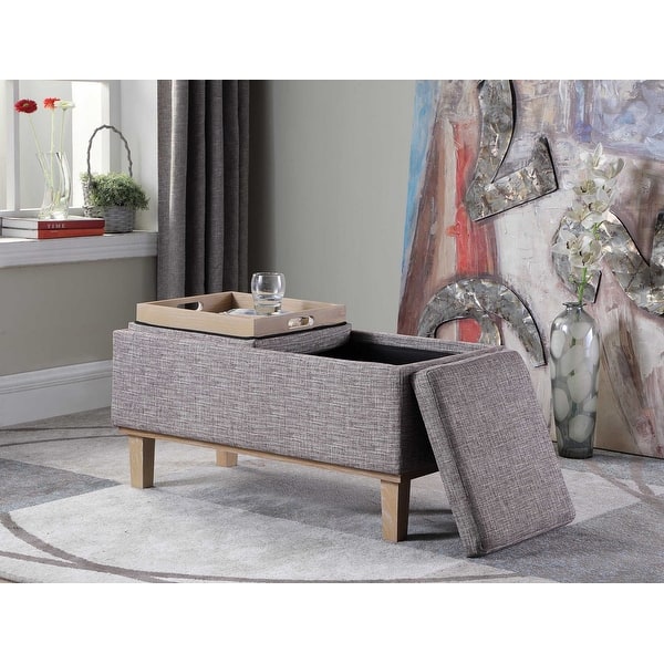 Flip Storage Bench with Unfinished Legs - Bed Bath & Beyond - 40175110