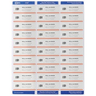 Avery Easy Peel Address Labels, Laser, 1 x 2-5/8 Inches, Pack of 15000 ...