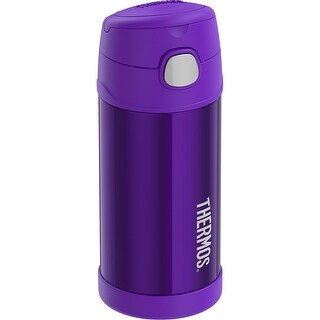 Thermos FUNtainer® Stainless Steel Insulated Purple Water Bottle w ...