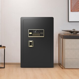 2.04 Cubic Feet Electronic Digital Steel Security Safe with Keypad and ...