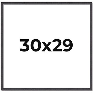 30x29 Frame Brown Solid Wood Picture Frame - Complete Modern Photo ...