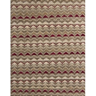 Ahgly Company Machine Washable Abstract Camel Brown Area Rugs - Bed ...