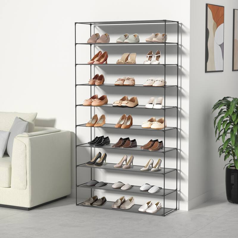 Shoe Rack Detachable Non-Woven Waterproof Fabric Shoe Organizer Tower ...