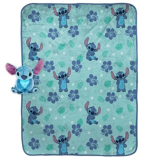 Lilo Stitch Tropical and Cool Throw Mini Pillow Buddy Set - Bed Bath ...