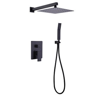 Wall Mounted Double Functions Complete Shower System With Rough-In ...