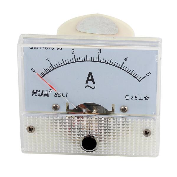 0-5A Sqaure Fine Tuning Dial Panel Ampere Meter Amperemeter - Bed Bath ...