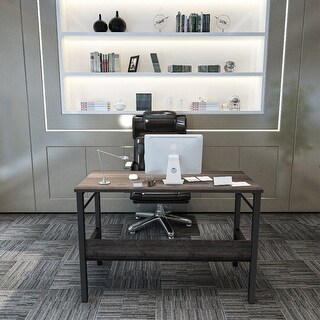 AOOLIVE 43inch Home Office Computer Desk,Industrial Accent Study Table ...