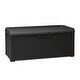 Toomax Santorini Plus Patio Deck Storage Box Bench, 145 Gallon ...