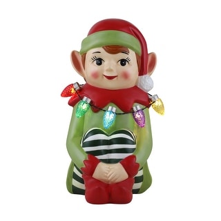 9 in. Nostalgic Ceramic Figure - Elf - Bed Bath & Beyond - 41975331
