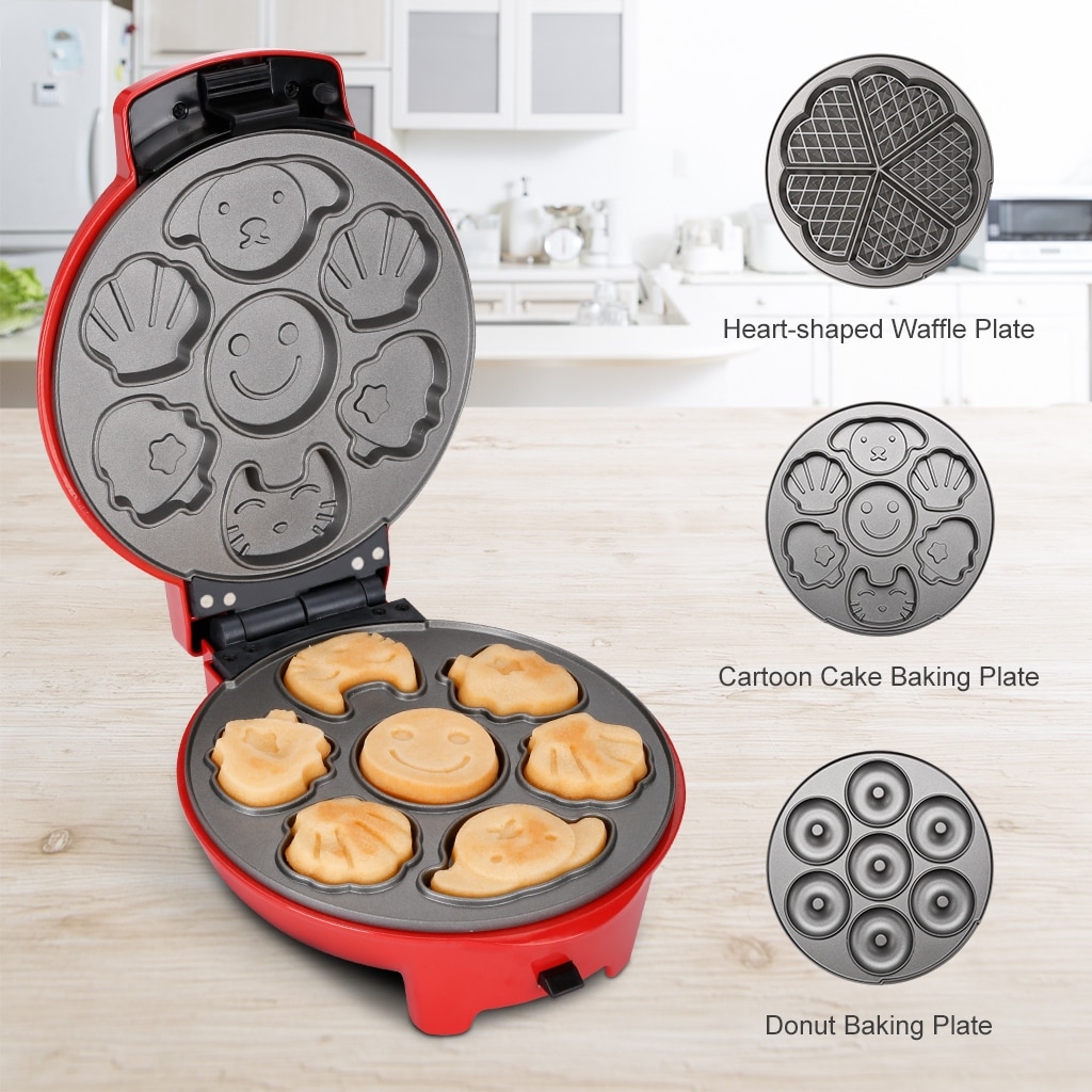 cartoon shape waffle maker