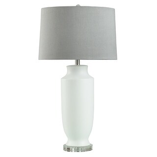 StyleCraft Dann Foley Lifestyle - Ceramic Table Lamp - Pottery White ...